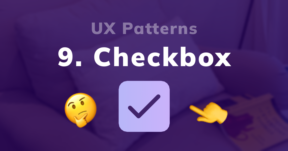 #PrzemoPatterns: Checkbox